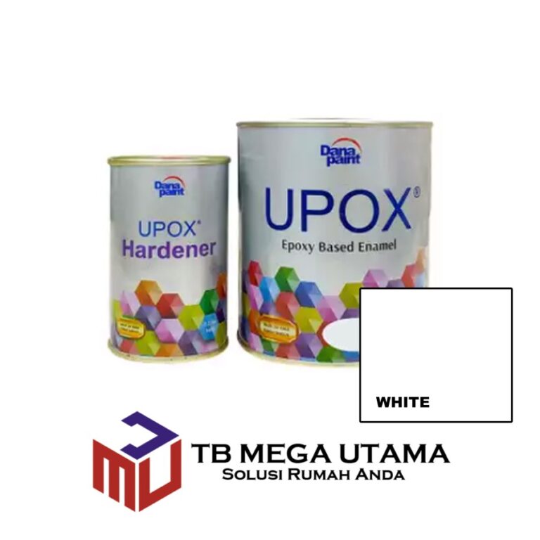 Upox Danapaint White 1 Liter | Cat Epoxy 2 Komponen – Brandstore