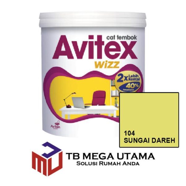 Avian Avitex Wizz 104 Sungai Dareh 25 Kg | Cat Decorative Tembok ...